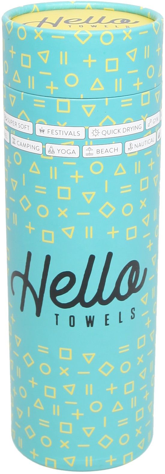 Плажна кърпа в кутия Hello Towels - Bali, 100 х 180 cm, 100% памук ...