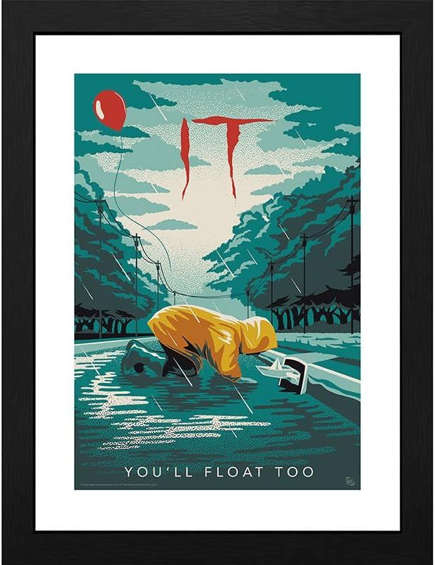 Плакат с рамка GB eye Movies: IT - You'll Float Too | Ozone.bg