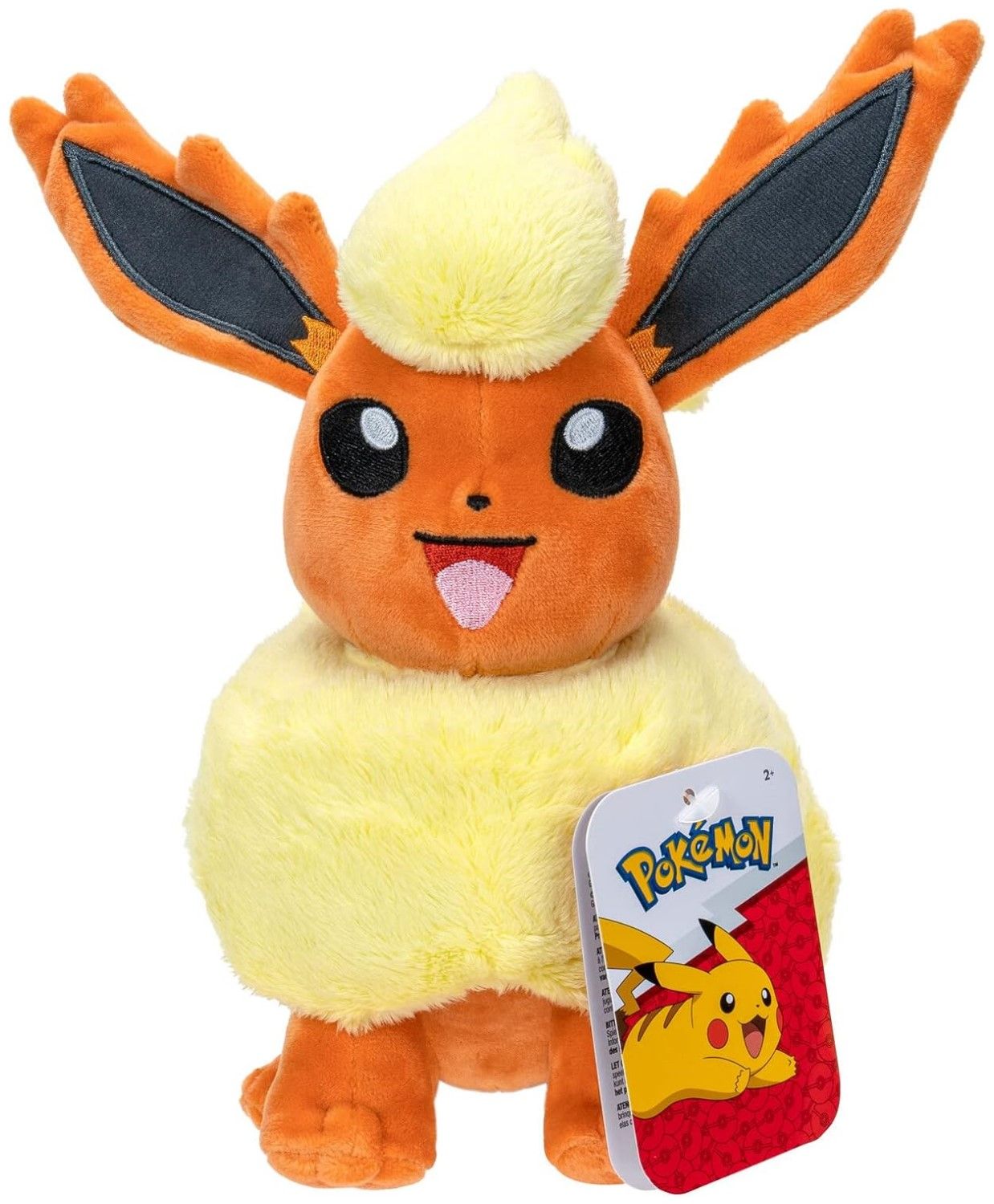 Плюшена фигура Jazwares Games: Pokemon - Flareon, 20 cm | Ozone.bg
