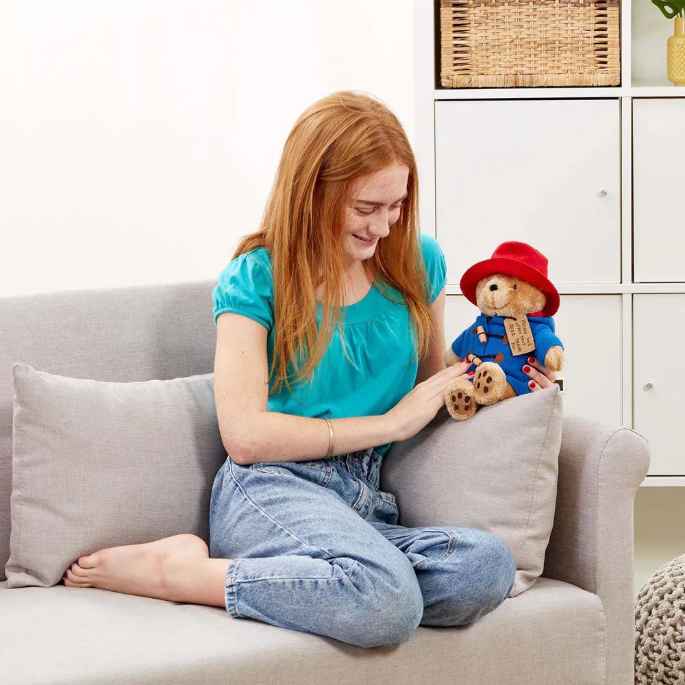 Плюшена играчка Rainbow Designs - Мечето Падингтън, Classic, 28 cm ...