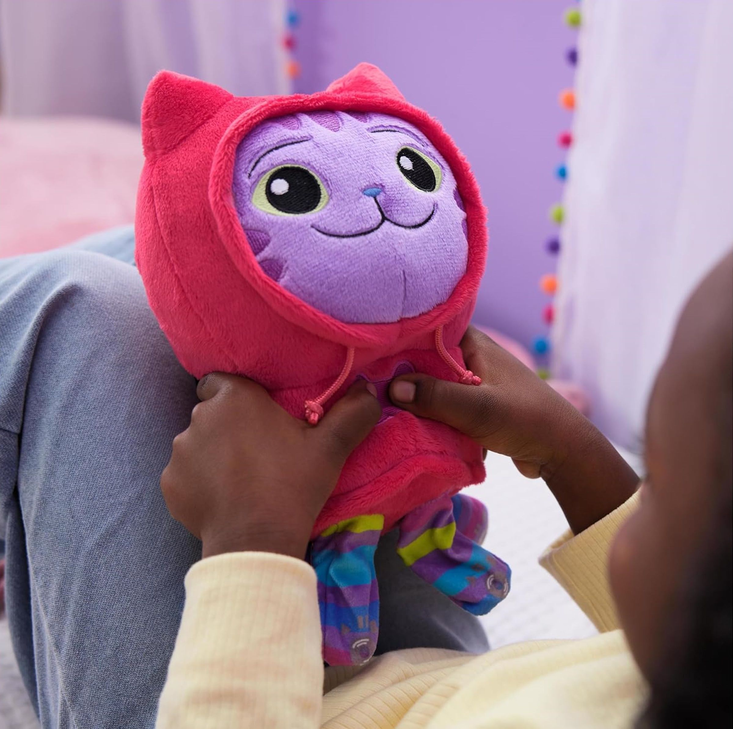 Плюшена играчка Gabby's Dollhouse - DJ Catnip, 25 cm | Отлична цена ...