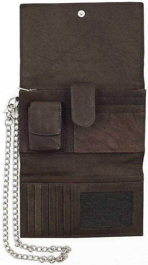 Портфейл Zippo - Biker Mocca, RFID защита, кафяв | Ozone.bg