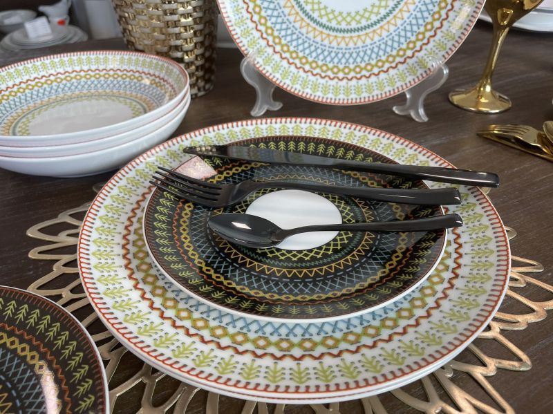 Порцеланов сервиз за хранене Morello - Color Fusion, 18 части | Ozone.bg