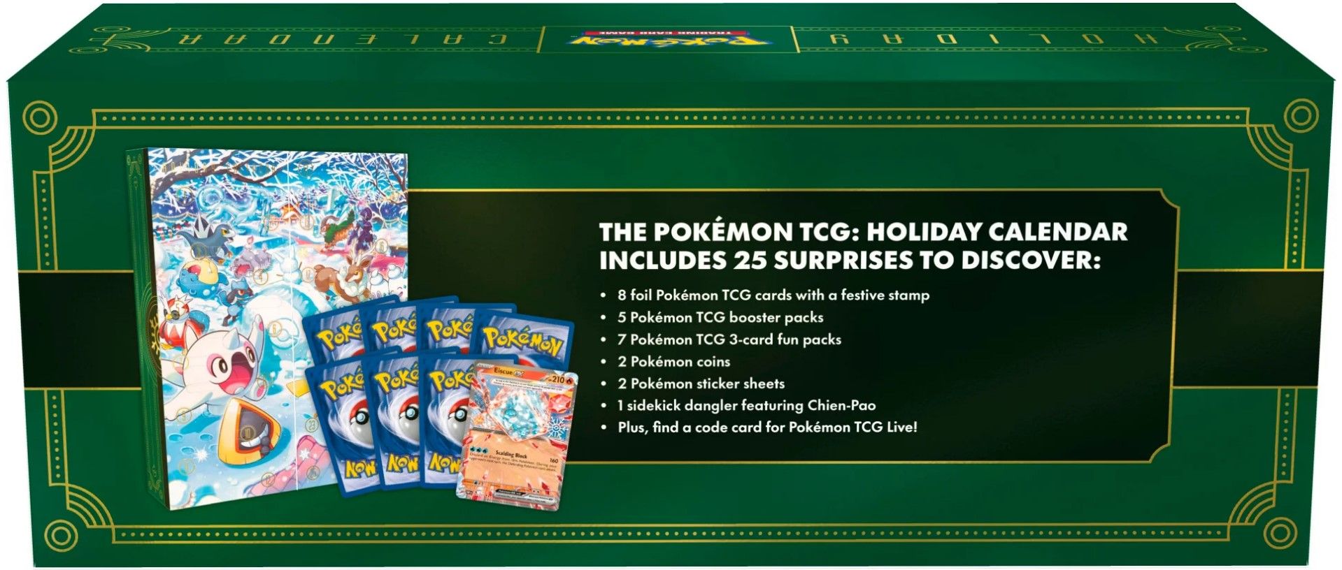 Pokemon TCG: Holiday Calendar 2024 | Ozone.bg