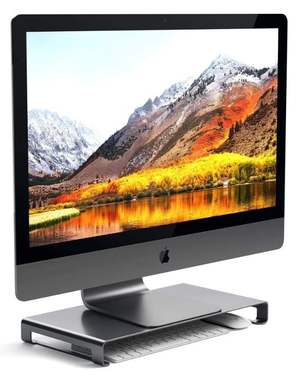 Поставка за монитор Satechi - Slim Aluminum, сива | Ozone.bg