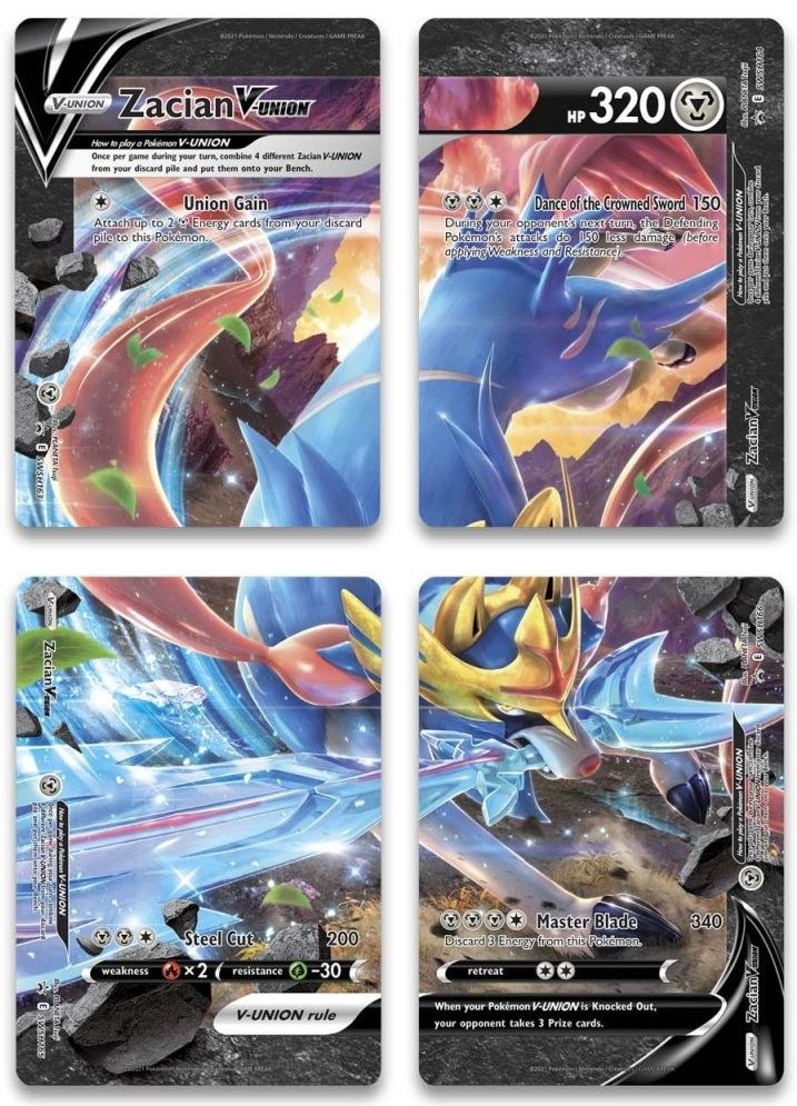 Pokemon TCG: Zacian V-Union Special Collection Box | Ozone.bg