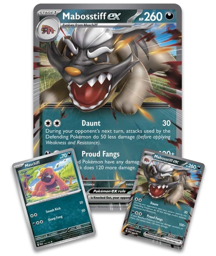 Pokemon TCG: Mabosstiff ex Box | Ozone.bg