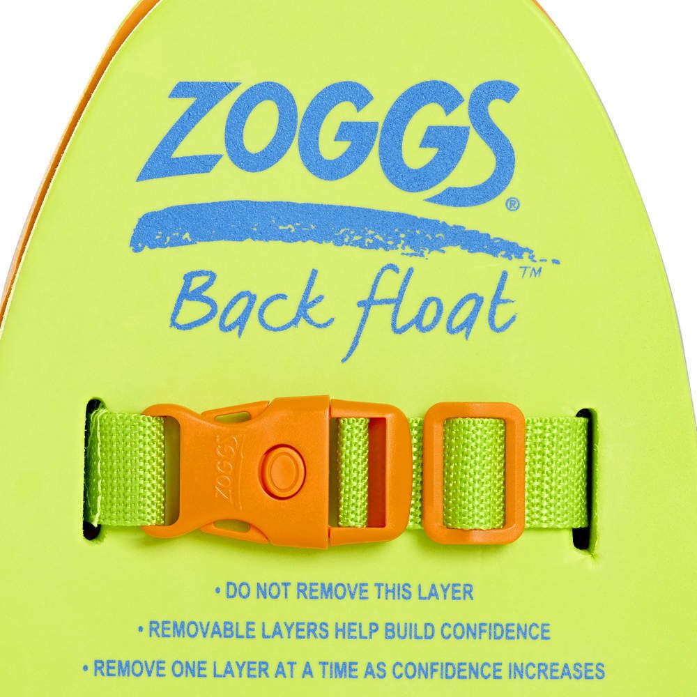Поддържаща раничка за плуване Zoggs - Back float, 2-6 г, оранжева ...