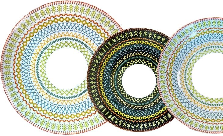 Порцеланов сервиз за хранене Morello - Color Fusion, 18 части | Ozone.bg