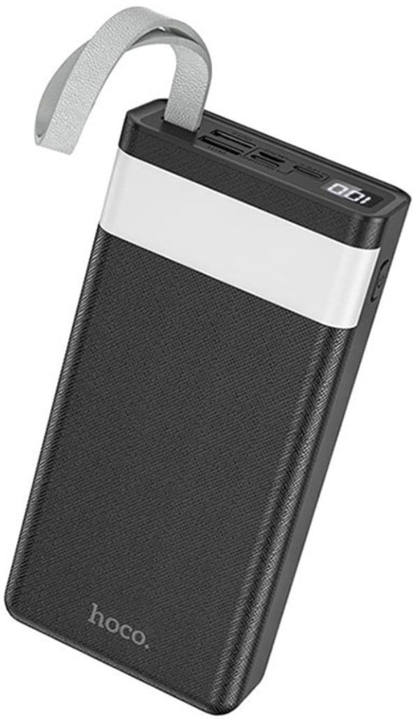 Портативна батерия Hoco - J73 Powerful, 30000 mAh, черна | Ozone.bg