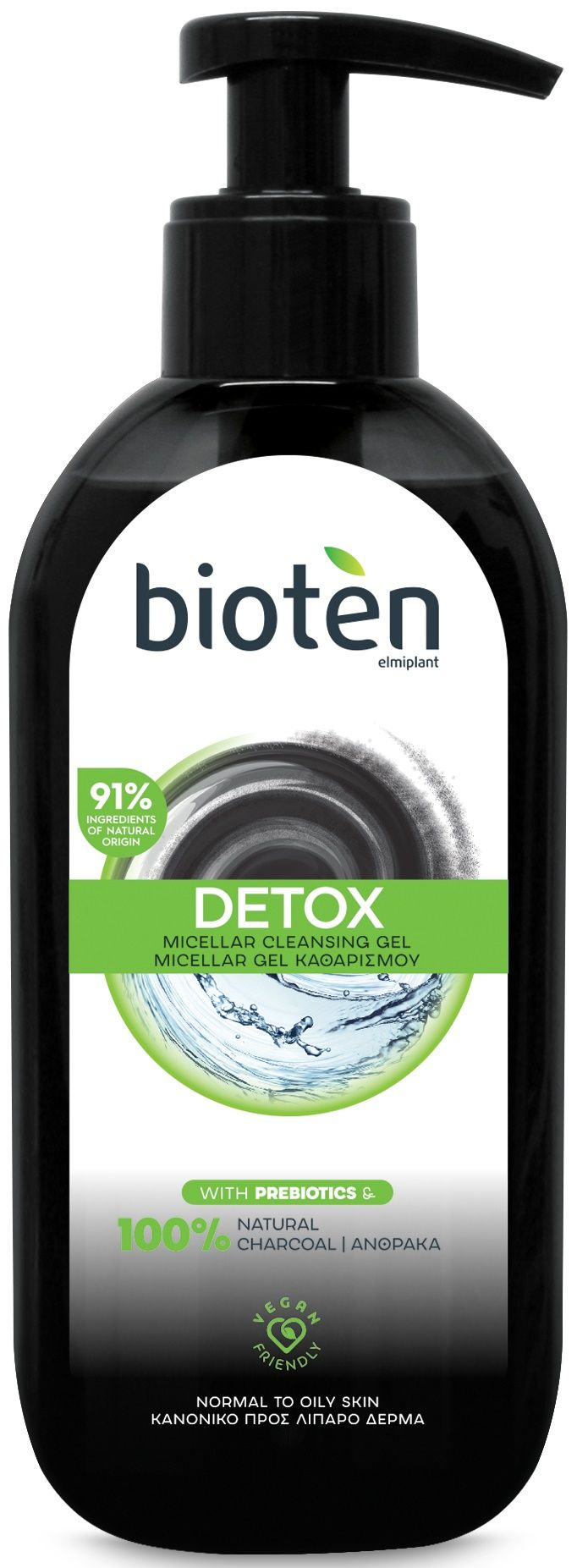 Bioten Detox Почистващ гел за лице, 200 ml | Ozone.bg