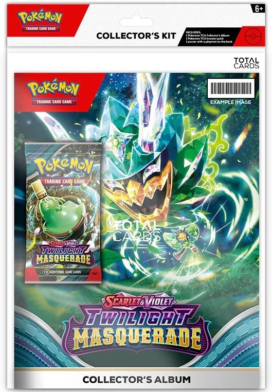 Pokemon TCG: Scarlet & Violet - Twilight Masquerade Collector's Kit ...