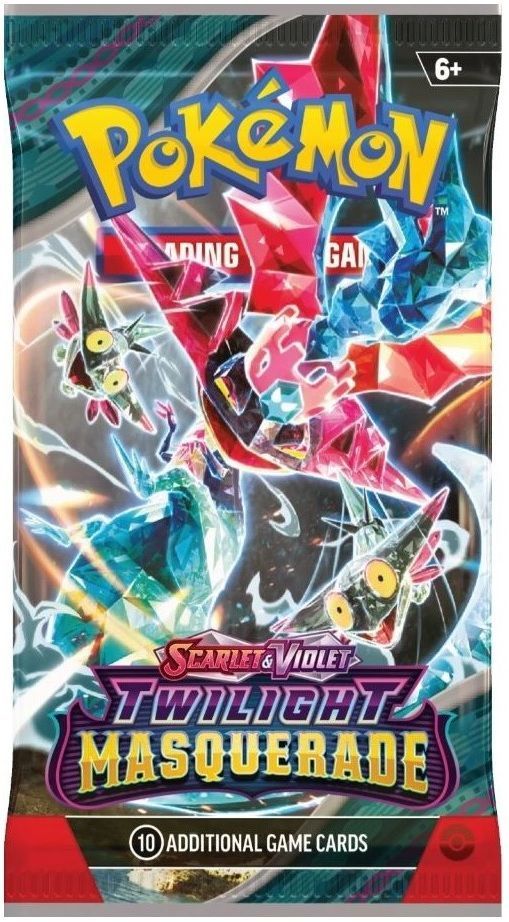 Pokemon TCG: Scarlet & Violet 6 Twilight Masquerade 3 Pack Blister ...