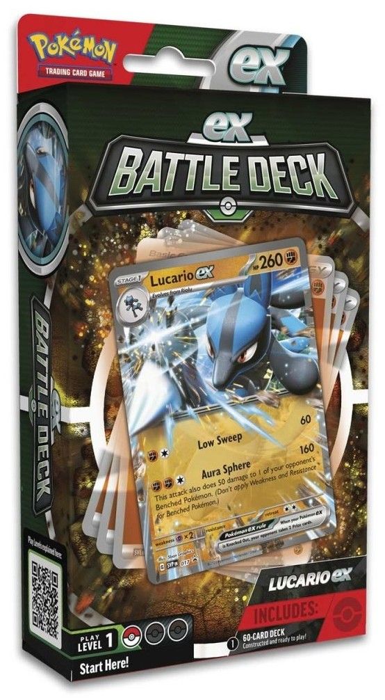 Pokémon TCG: Lucario ex Battle Deck | Ozone.bg