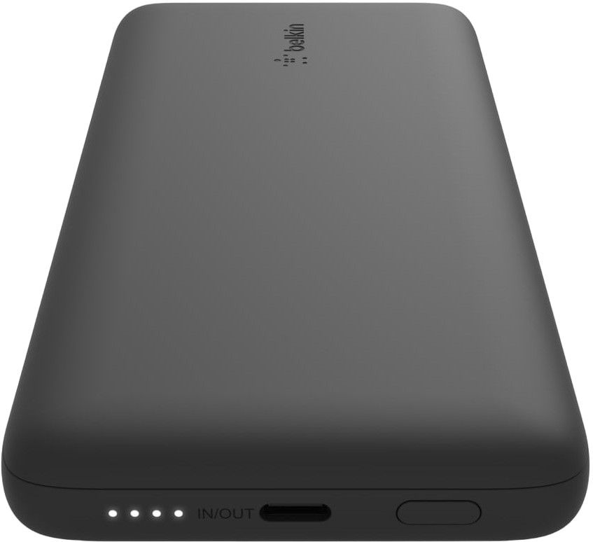 Портативна батерия Belkin - Boost Charge Plus 10K, USB-C/Lightning, черна | Ozone.bg
