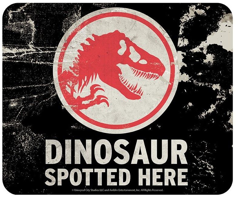 Подложка за мишка ABYstyle Movies: Jurassic World - Caution Dinosaur ...