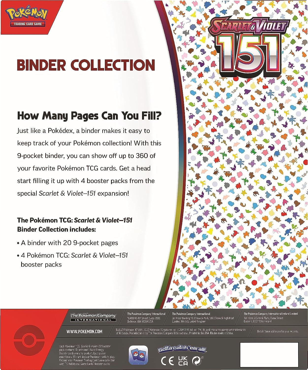 Pokemon TCG: Scarlet & Violet 151 - Binder Collection | Ozone.bg
