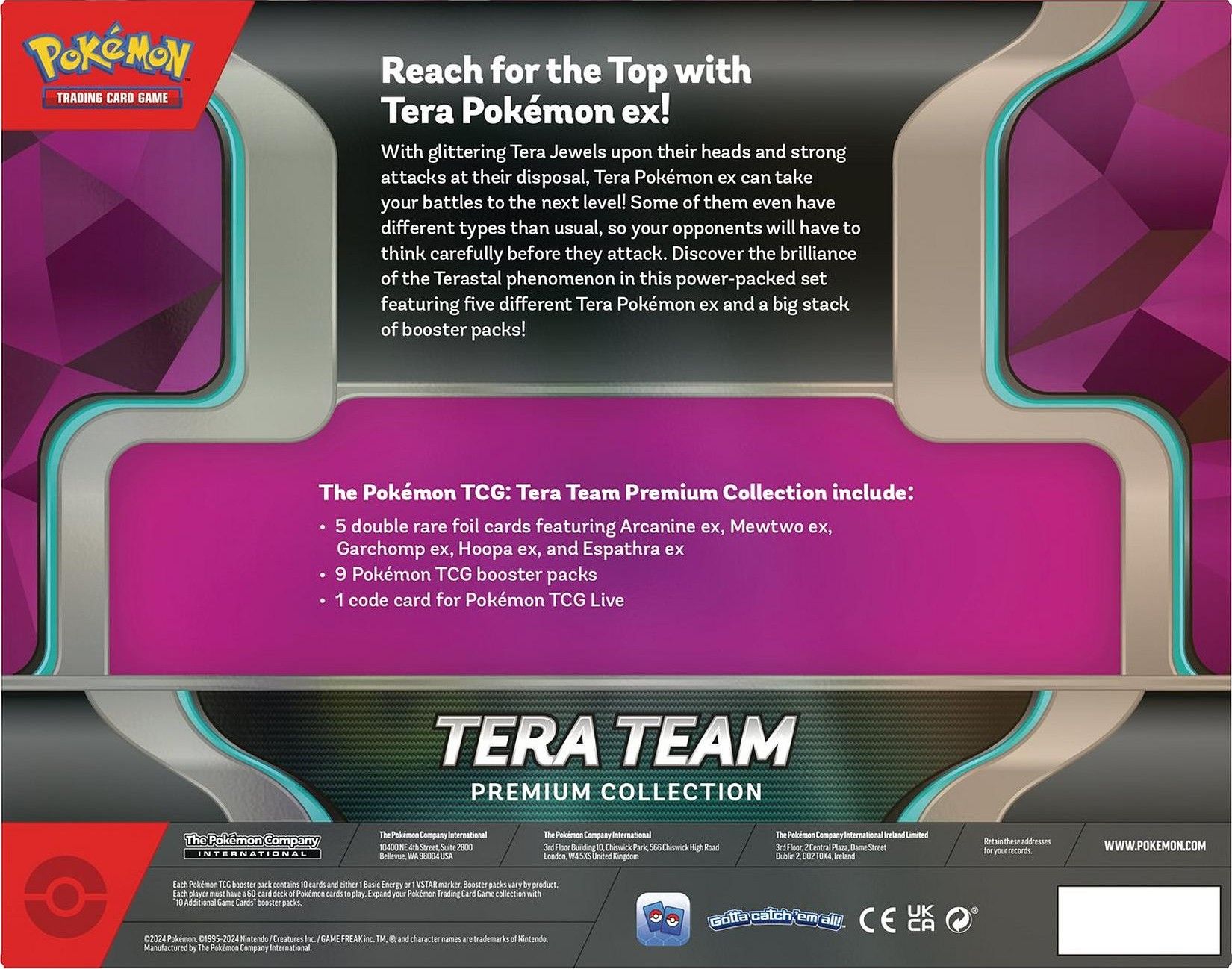 Pokémon TCG: Tera Team Premium Collection | Ozone.bg