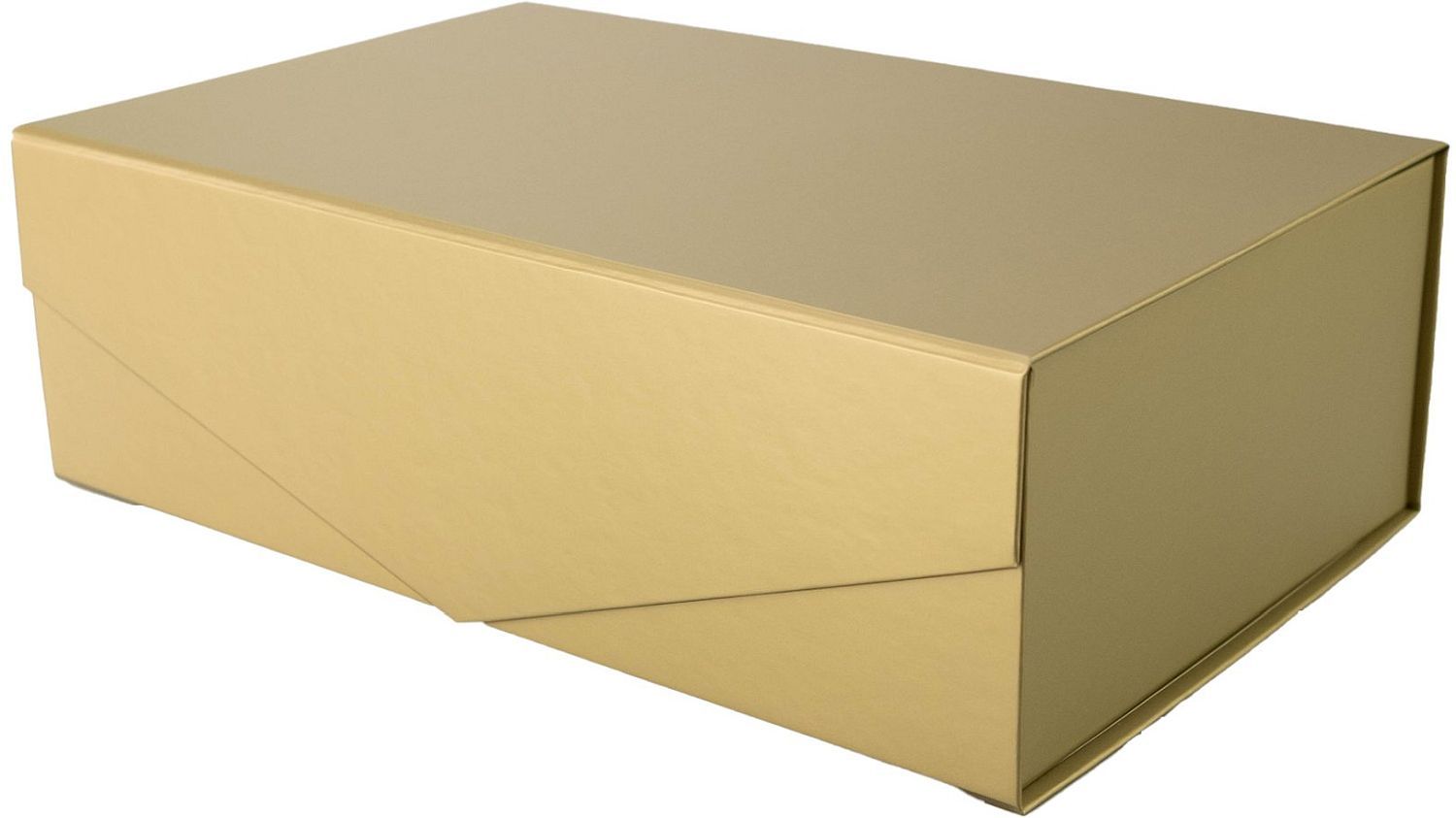 Подаръчна кутия Gift Box Matt - 31 х 20 х 10 cm, златиста | Ozone.bg