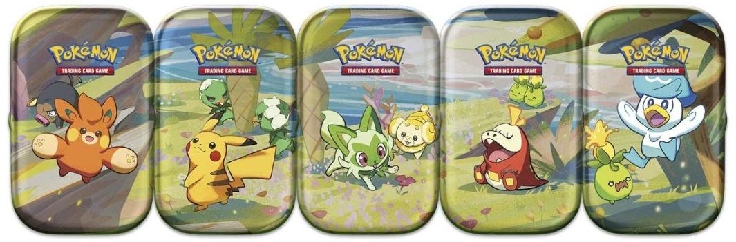 Pokemon TCG: Paldea Friends Mini Tin, асортимент | Ozone.bg