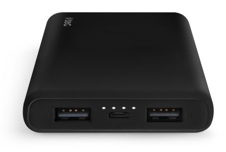 Портативна батерия ttec - PowerSlim S, 10 000mAh, черна | Ozone.bg