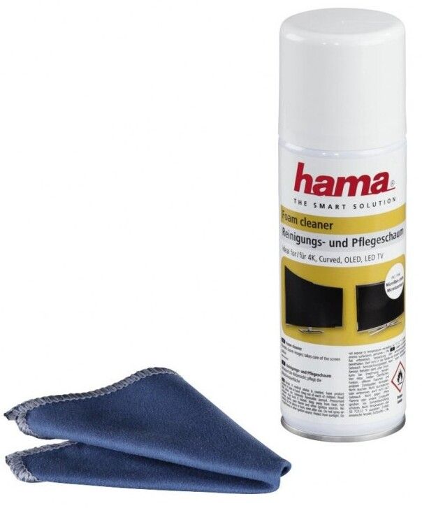 Почистващ спрей Hama - 95884, 200ml, 20x20 кърпа | Ozone.bg