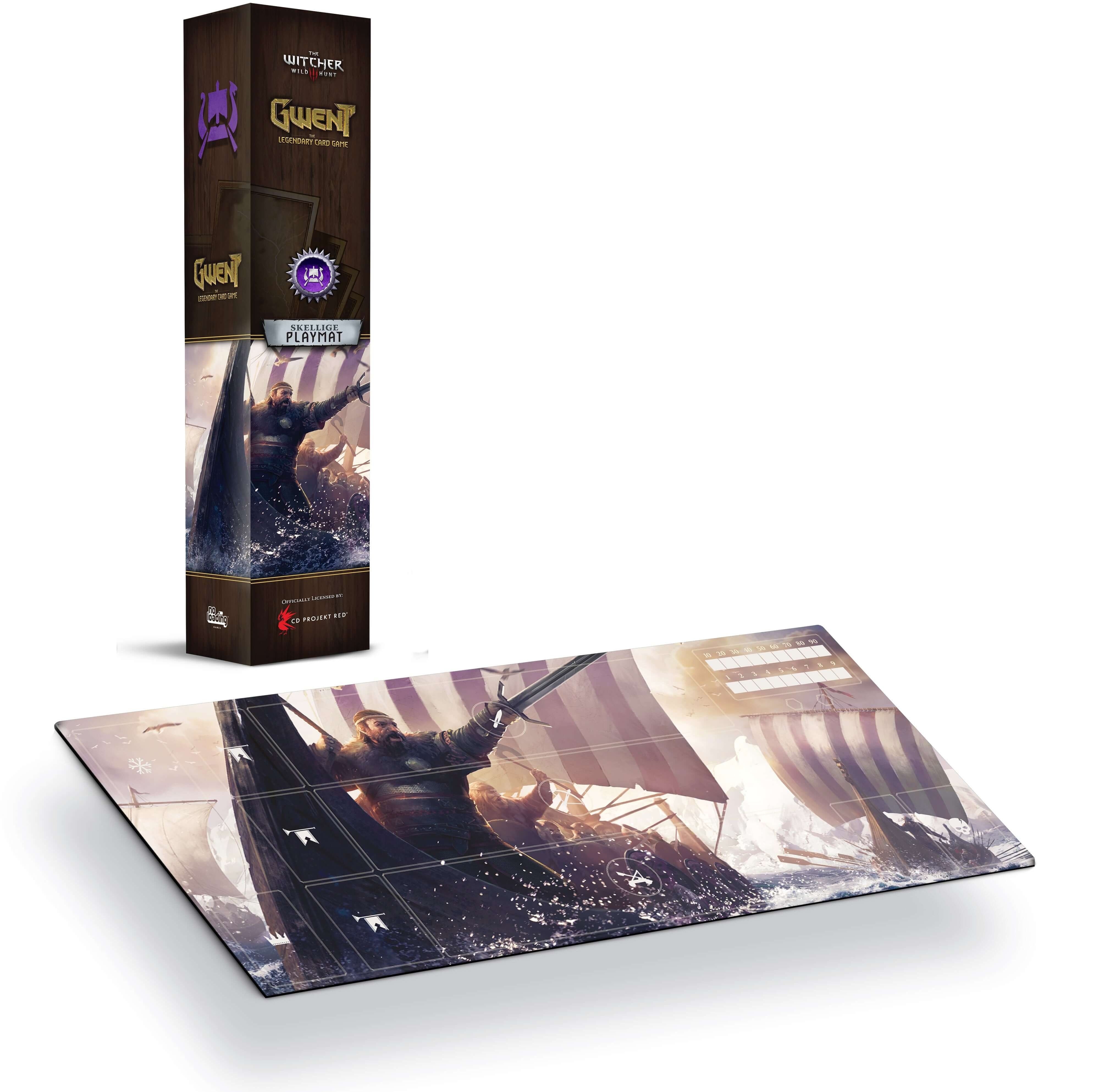 Подложка за игри с карти No Loading Games - Gwent Skellige Playmat, 73 ...