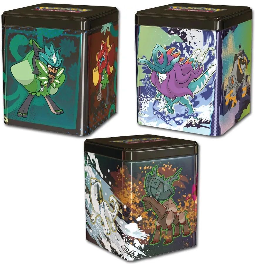 Pokémon TCG: Stacking Tins (Q1 2025), асортимент | Ozone.bg