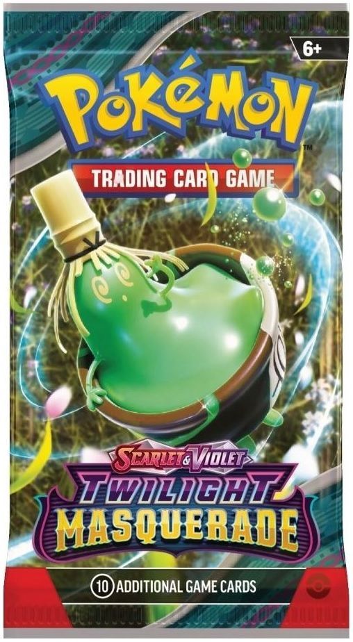 Pokemon TCG: Scarlet & Violet 6 Twilight Masquerade 3 Pack Blister ...