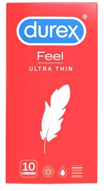 Feel Ultra Thin Презервативи, 10 броя, Durex | Ozone.bg