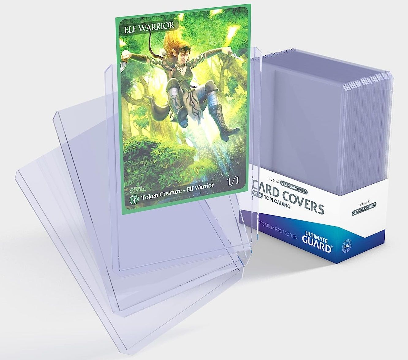 Протектори за карти Ultimate Guard Card Covers Toploading 35 pt - Clear ...