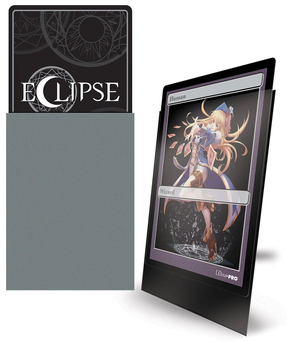 Протектори за карти Ultra Pro - Eclipse Matte Small Size, Smoke Grey ...