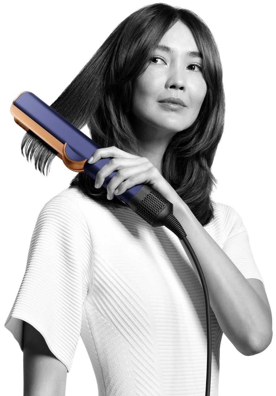 Преса за коса Dyson - Airstrait, 140°C, Bco/Dbu | Ozone.bg