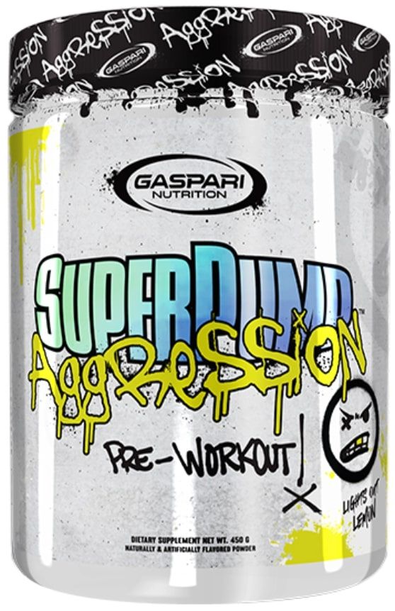SuperPump Aggression, лимон, 450 g, Gaspari Nutrition | Ozone.bg