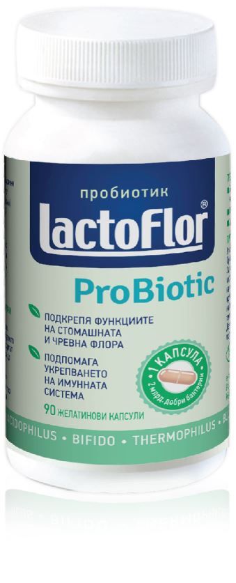 ProBiotic, 90 капсули, Lactoflor | Ozone.bg