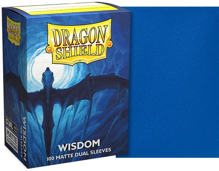 Протектори за карти Dragon Shield Dual Wisdom Sleeves - Matte (100 бр ...