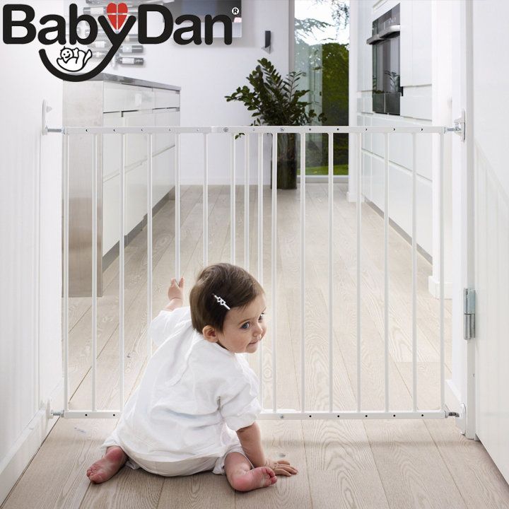 Преграда BabyDan - Multidan, Metal, White, 107 cm | Добра цена | Ozone.bg