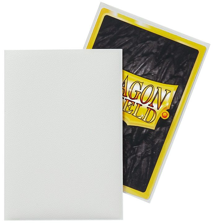 Протектори за карти Dragon Shield Sleeves - Small Matte White (60 бр ...
