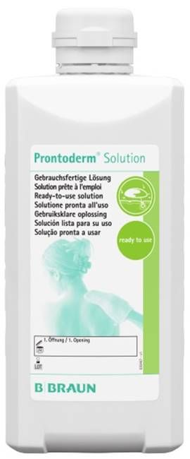 Prontoderm Solution Разтвор за деколонизация на тяло, 500 ml, B. Braun ...