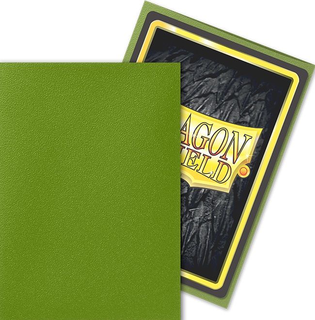 Протектори за карти Dragon Shield Sleeves - Small Matte Olive (60 бр ...