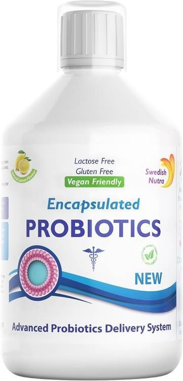 Encapsulated Probiotics, 500 ml, Swedish Nutra | Ozone.bg