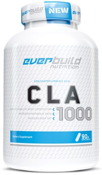 Pure CLA 1000, 1000 mg, 90 капсули, Everbuild | Ozone.bg