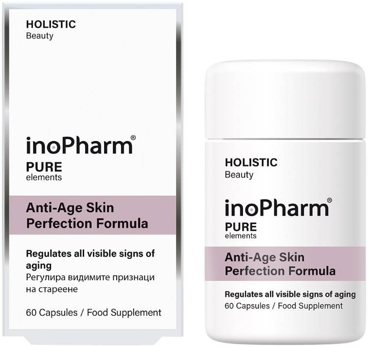 Pure Elements Anti-Age Skin Perfection Formula, 60 капсули, InoPharm | Ozone.bg