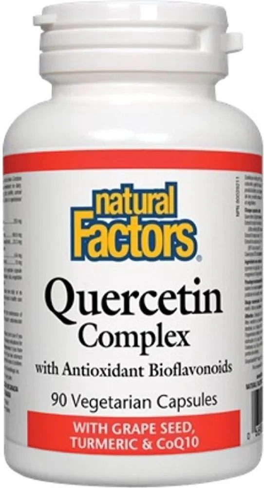 Quercetin Complex, 90 капсули, Natural Factors | Ozone.bg