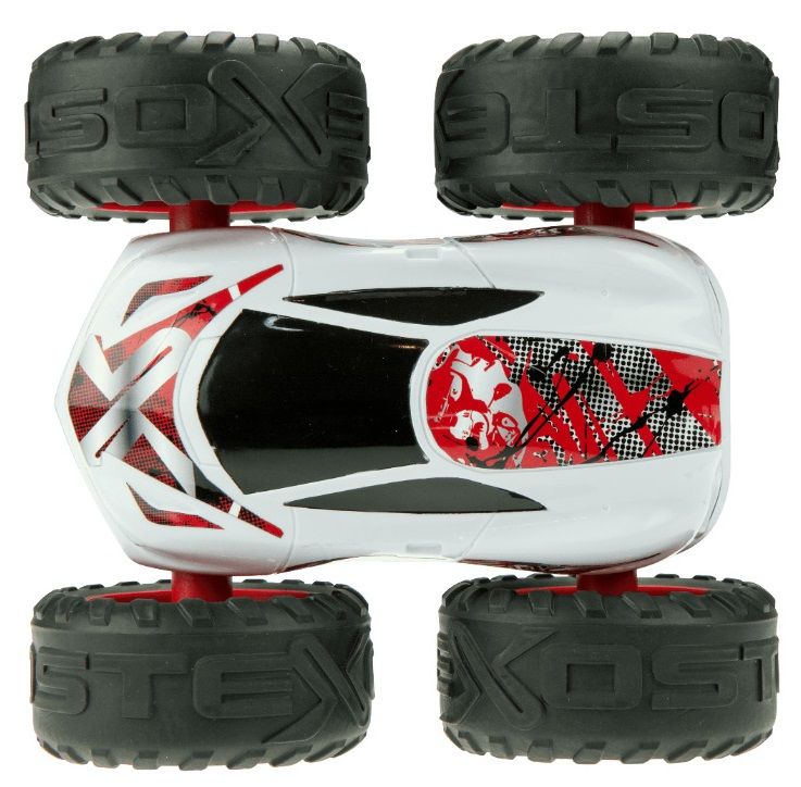 Радиуправляема количка Exost - Silverlit Gyrotex RC Stunt Racer, 1:12 ...