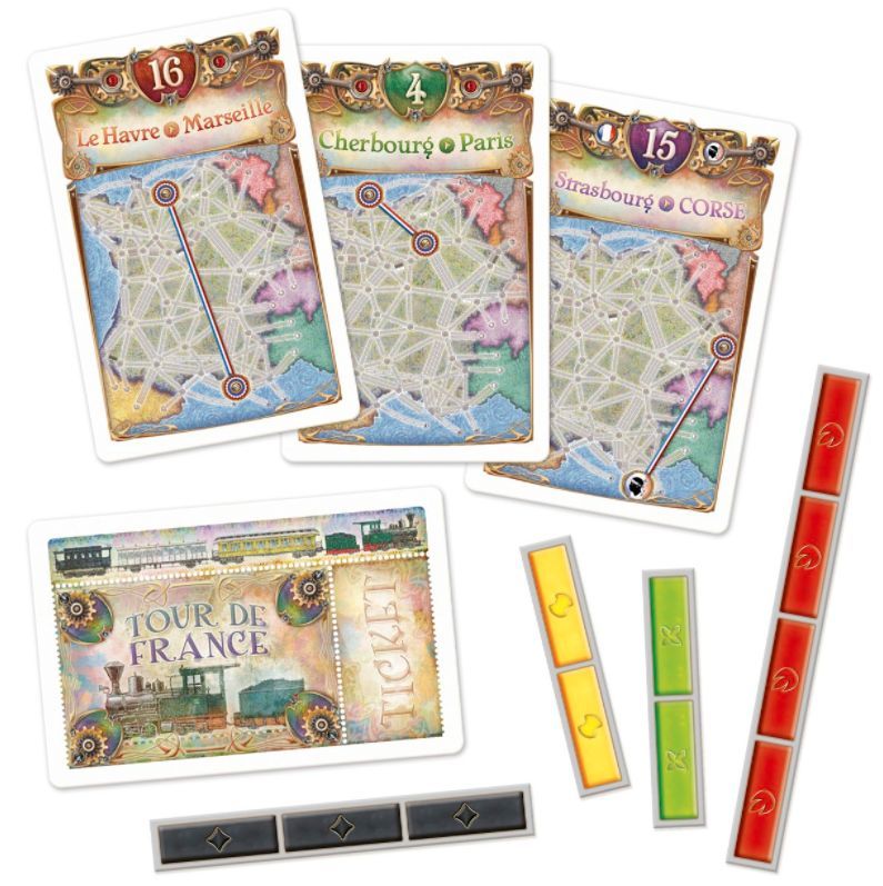 Разширение за настолна игра Ticket to Ride - France & Old West | Ozone.bg