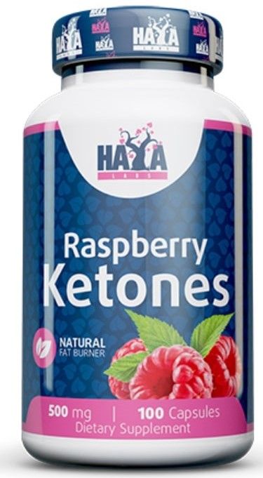 Raspberry Ketones, 500 mg, 100 капсули, Haya Labs | Ozone.bg