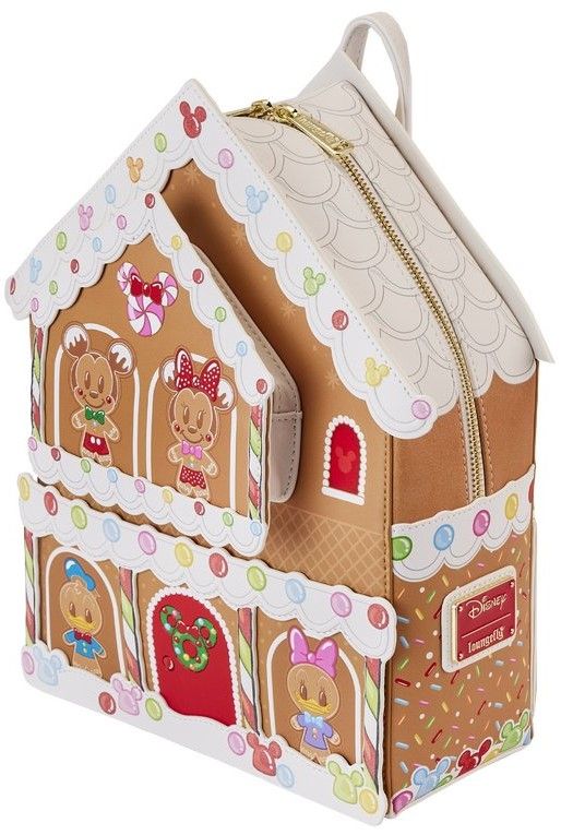 Раница Loungefly Disney: Mickey and Friends - Gingerbread House Mini ...