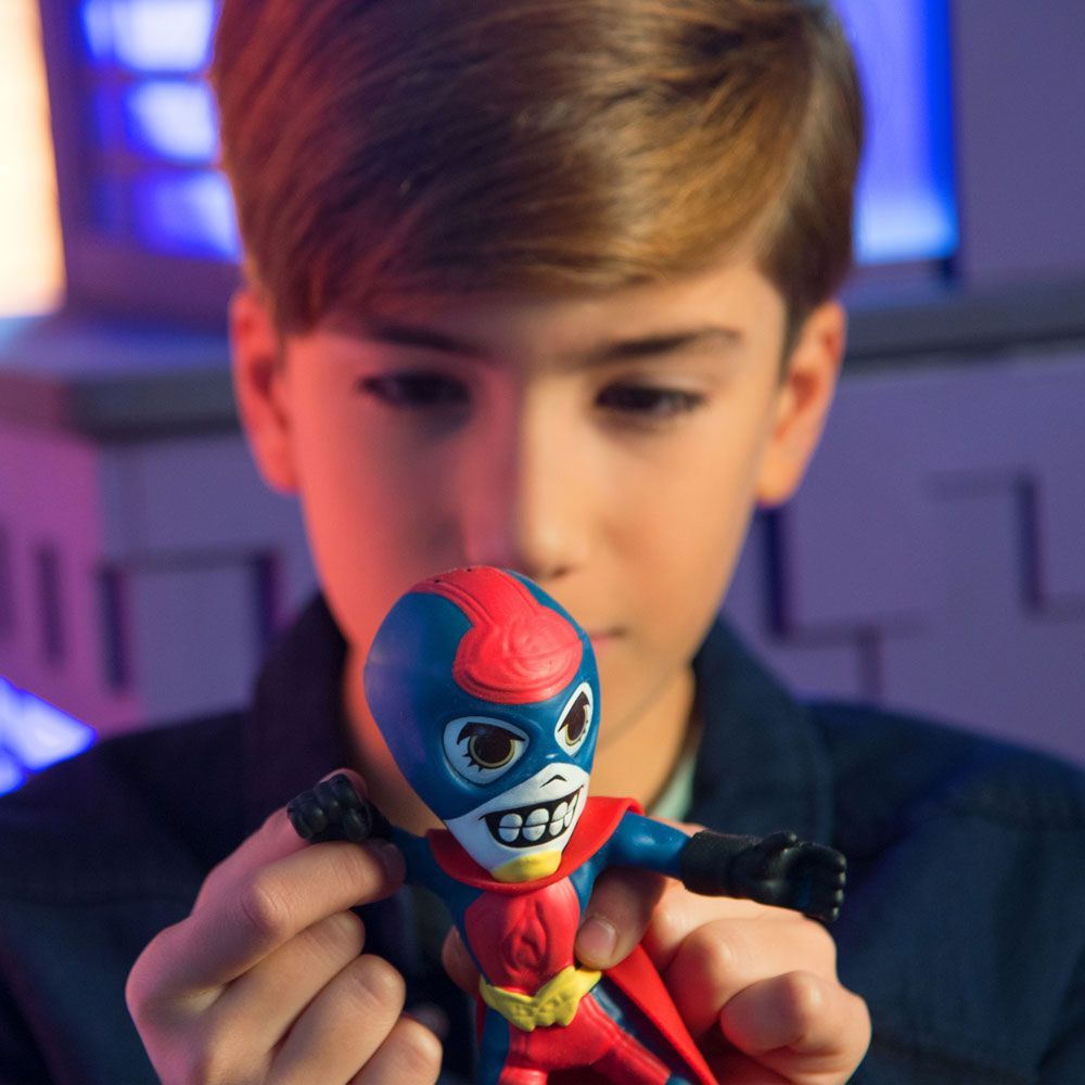 Разтеглива играчка Eolo Toys - Super Masked, Pepper Man, със звуци | Отлична цена | Ozone.bg