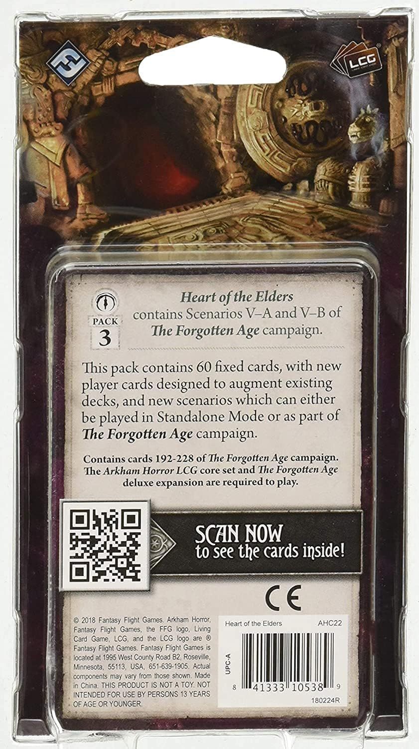 Разширение за настолна игра Arkham Horror: The Card Game - Heart of the ...